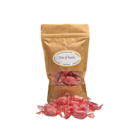 250g Pouch Strawberry Sherbets Sweets | Pots of Sweets